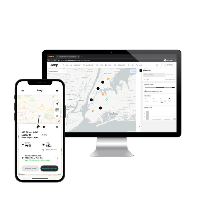 Levy Electric | Everyday Electric Scooters & Fleets